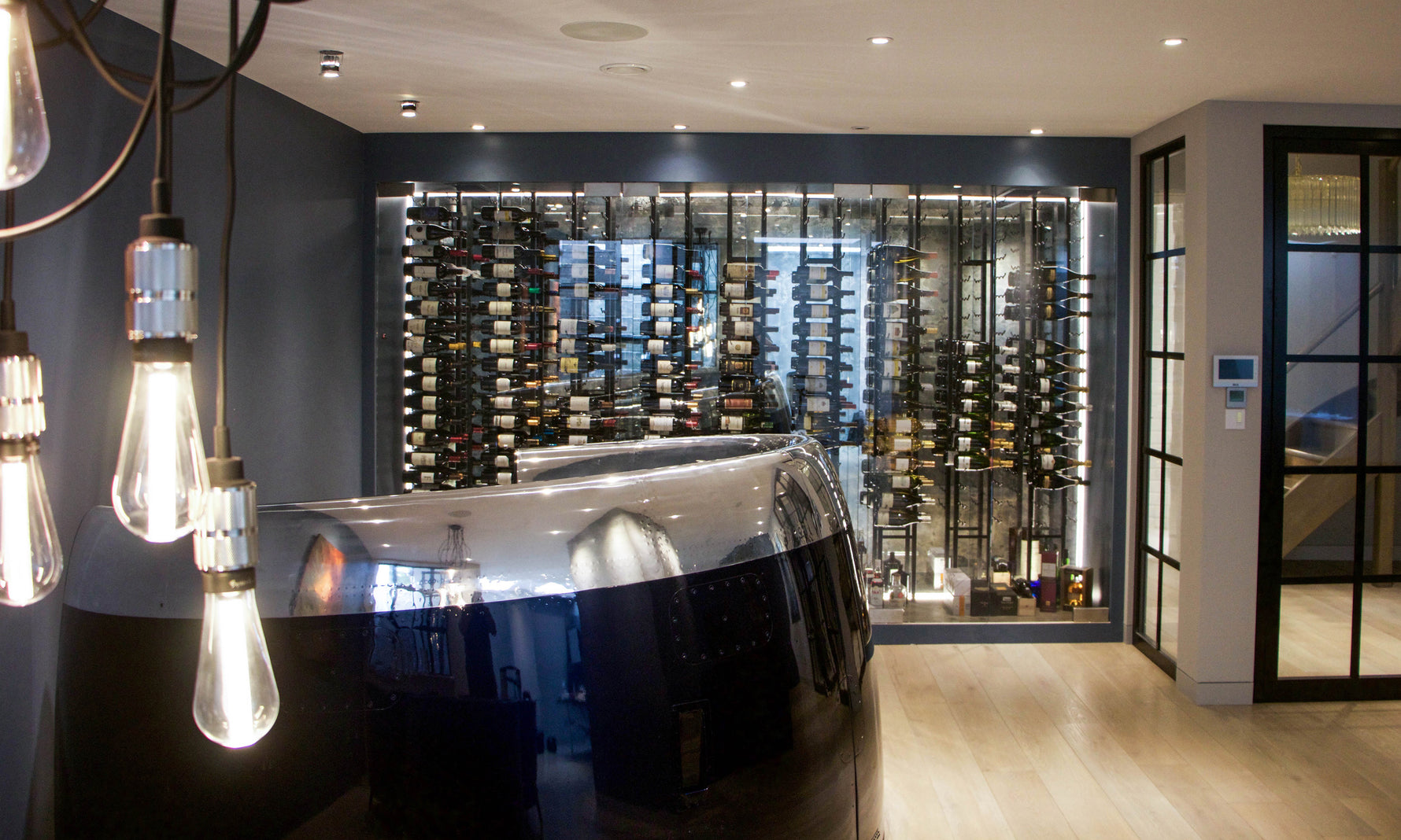 Aircraft Cowling Home Bar