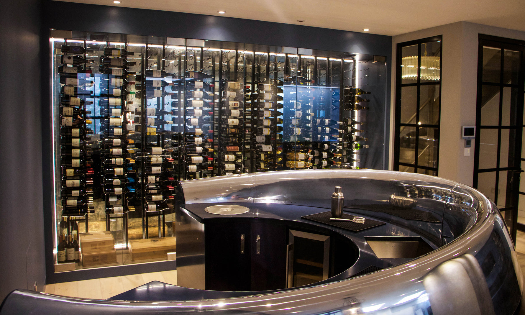 Aircraft Cowling Home Bar