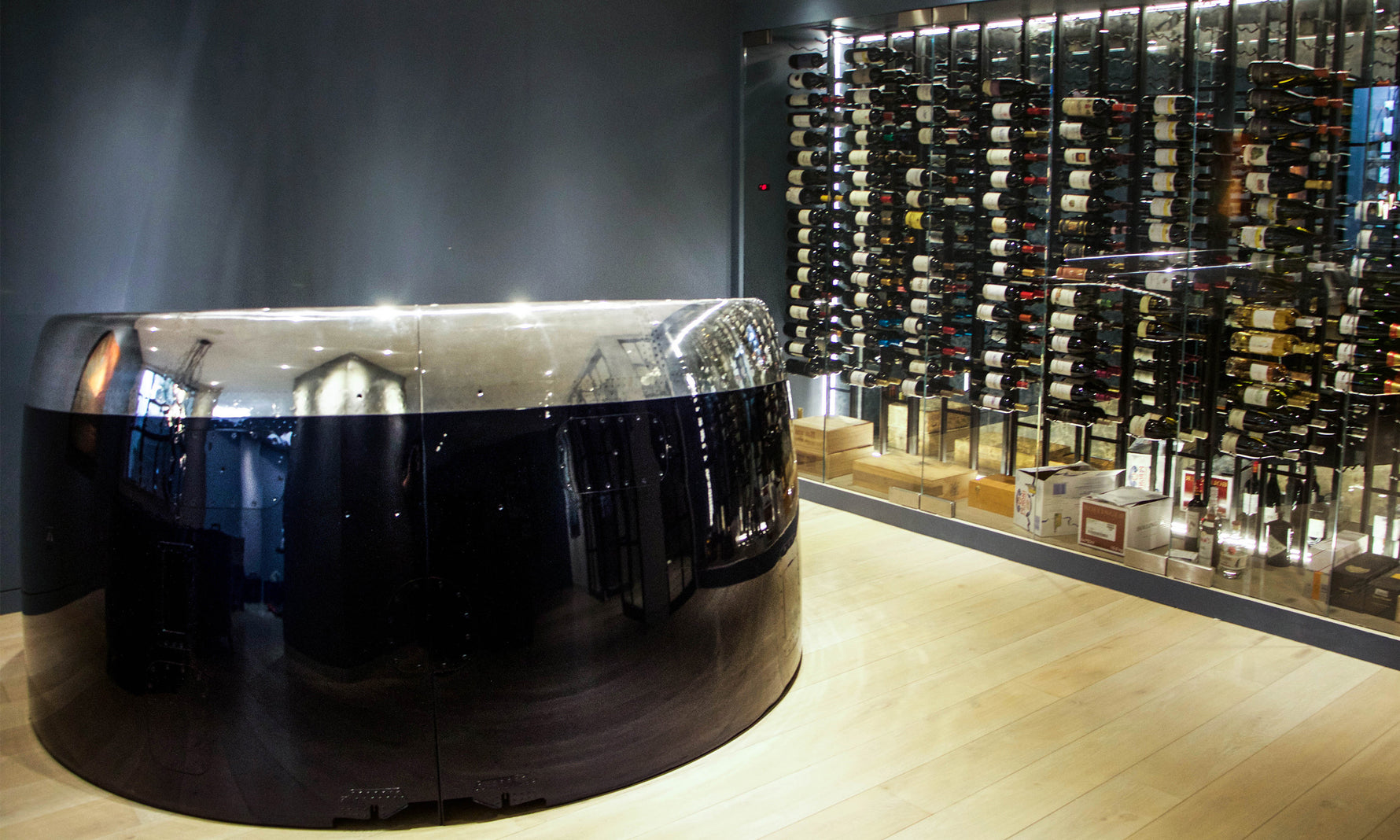 Aircraft Cowling Home Bar
