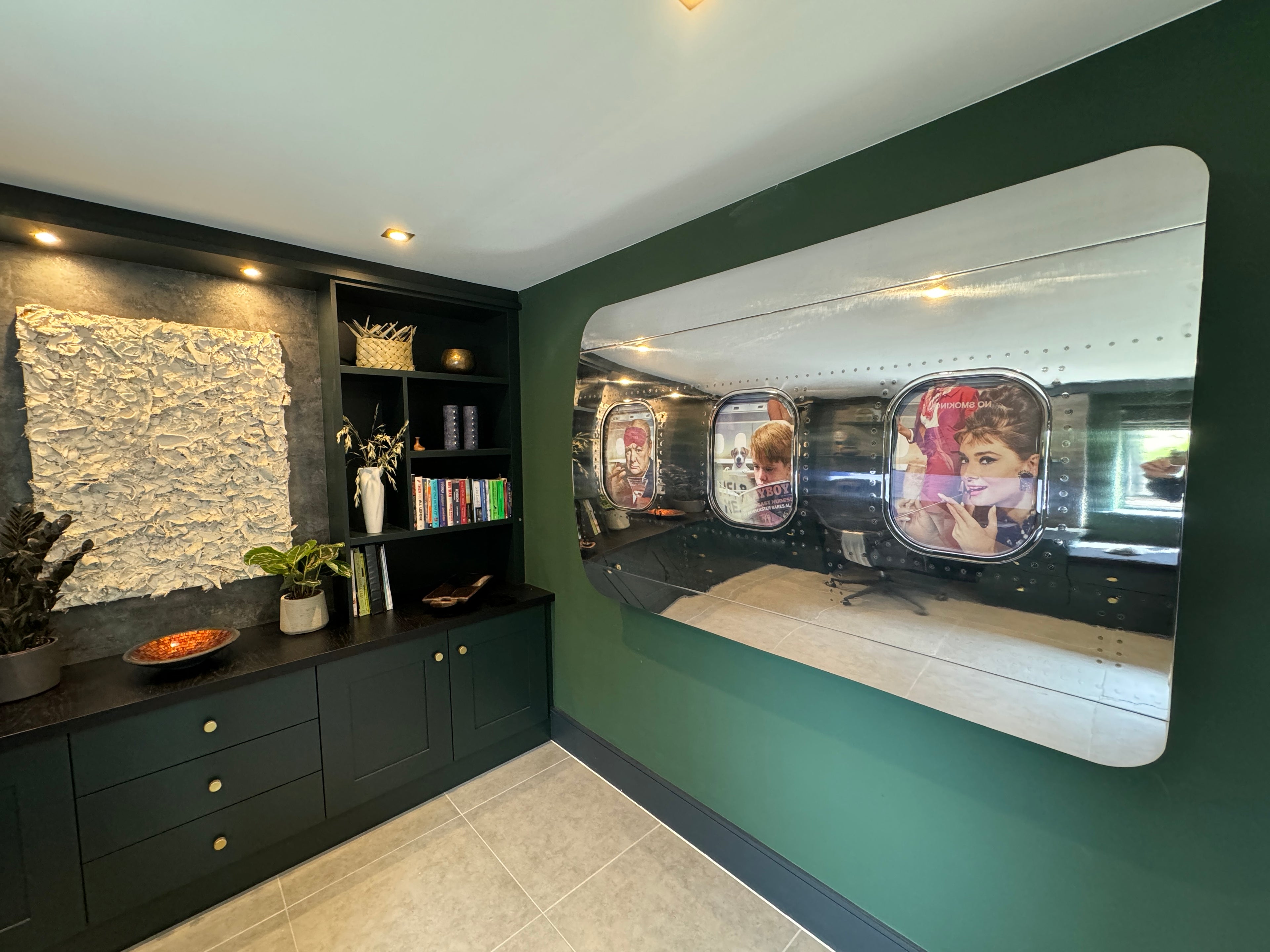Aircraft Fuselage Wall Art
